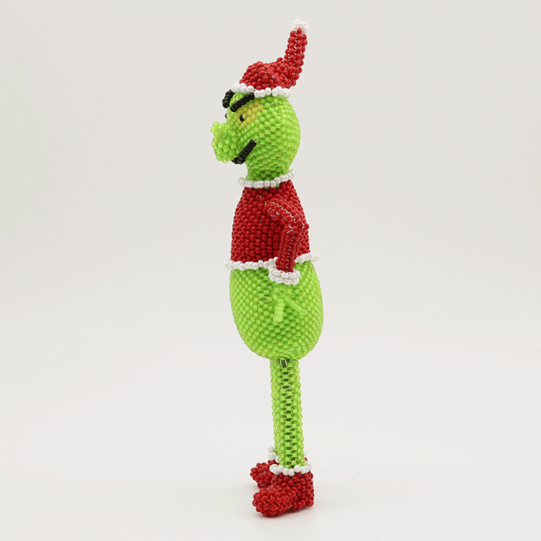 THE GRINCH BY PATSY WAIKANIWA NATIVE AMERICAN BEADWORK | The Crow and ...