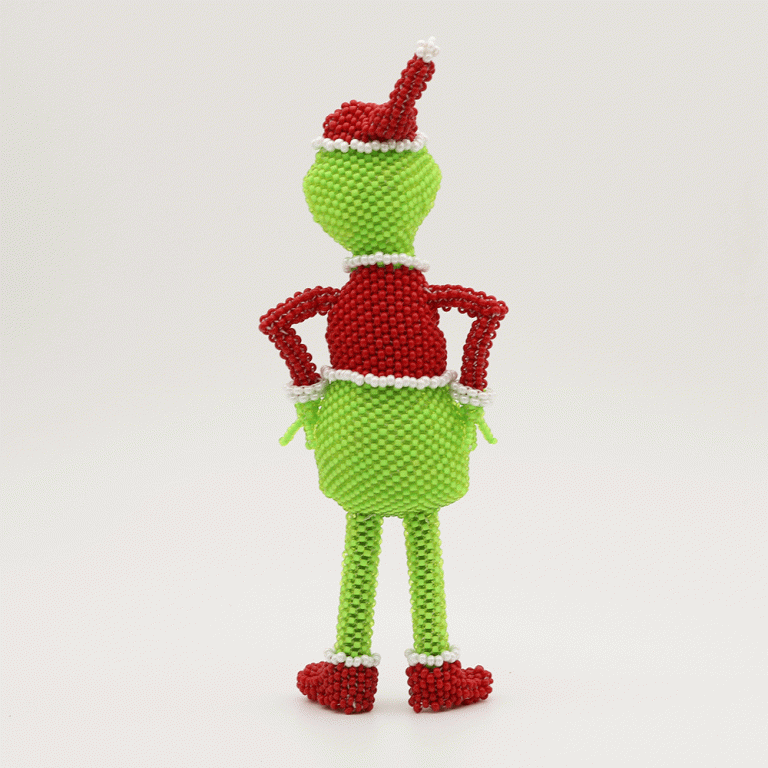 THE GRINCH BY PATSY WAIKANIWA NATIVE AMERICAN BEADWORK | The Crow and ...