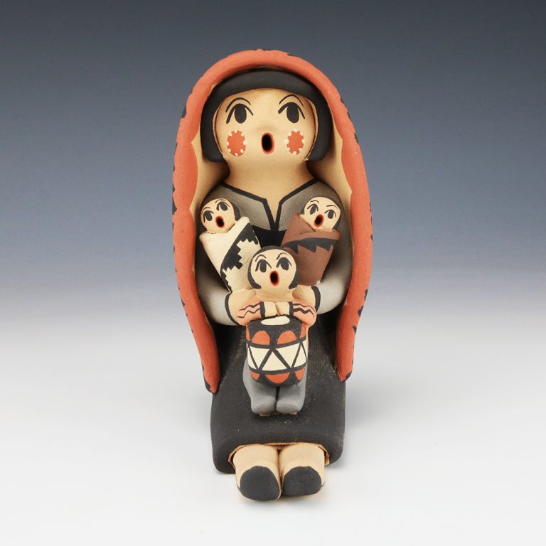 NATIVE AMERICAN JEMEZ POTTERY STORYTELLER BY CHRISLYN FRAGUA | The Crow ...