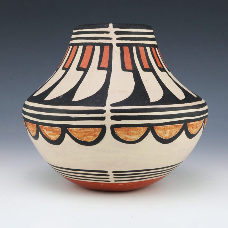 NATIVE AMERICAN KEWA POTTERY VASE BY ROBERT TENORIO | The Crow and The ...