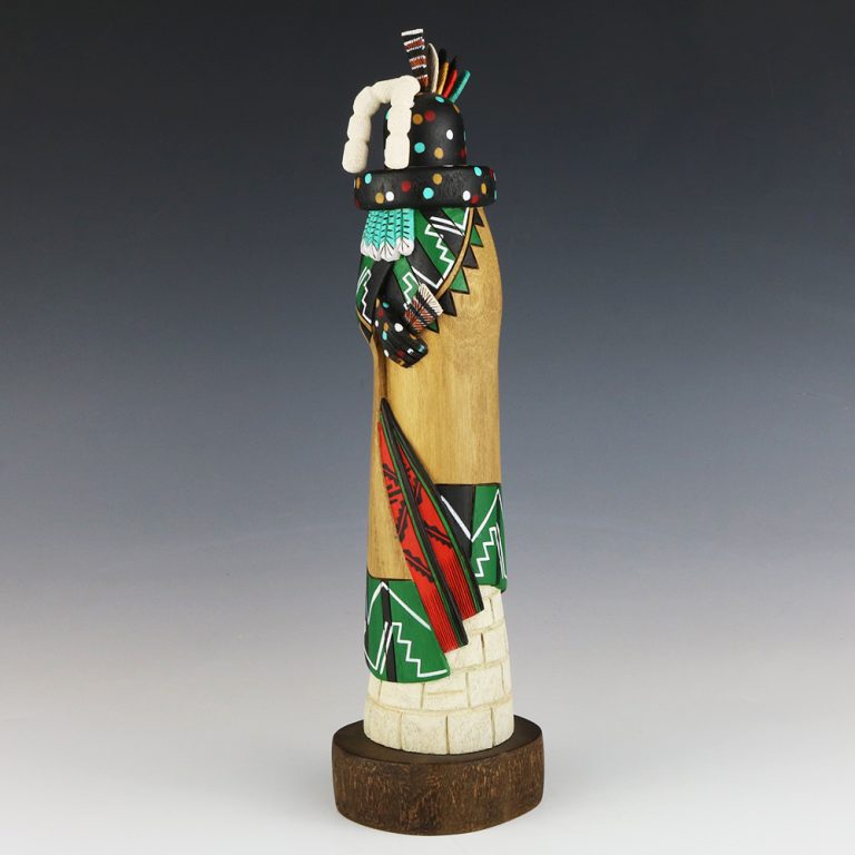 ZUNI FIRE GOD KACHINA BY TIFFANY TSABETSAYE | The Crow and The Cactus