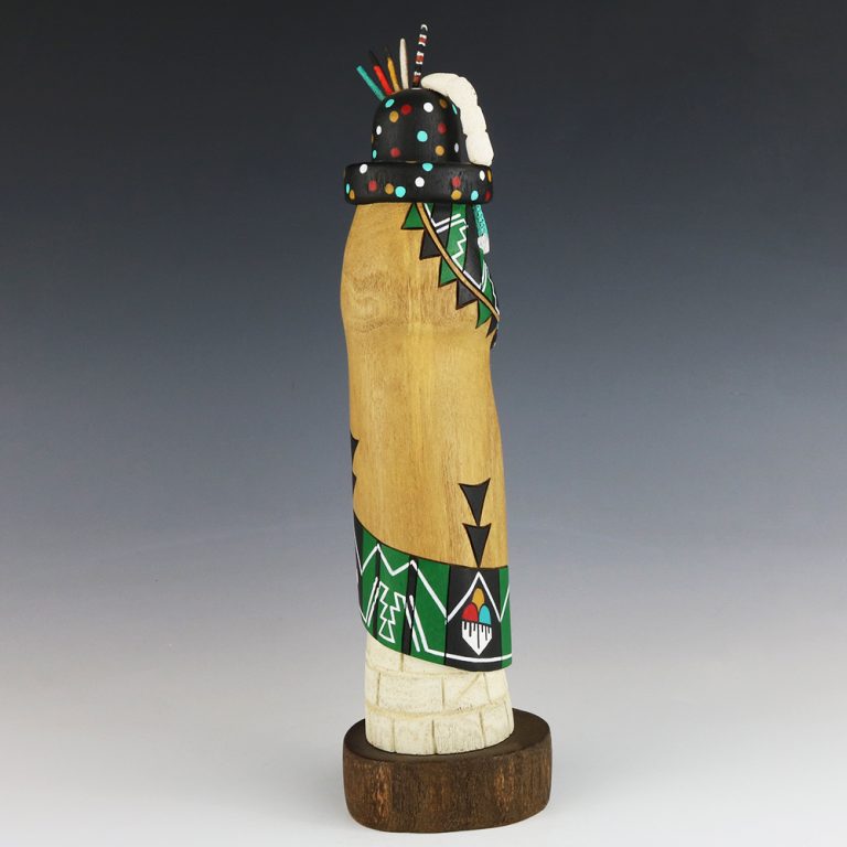 ZUNI FIRE GOD KACHINA BY TIFFANY TSABETSAYE | The Crow and The Cactus