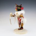 RED KILT RUNNER KACHINA BY DORADEEN FRANK NAVAJO | The Crow and The Cactus