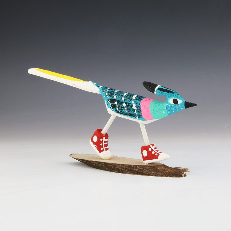 NATIVE AMERICAN NAVAJO FOLK ART ROADRUNNER CHANDLER BEGAYE | The Crow ...