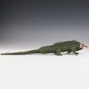 NATIVE AMERICAN ZUNI BEADED LIZARD BY TODD PONCHO | The Crow and The Cactus