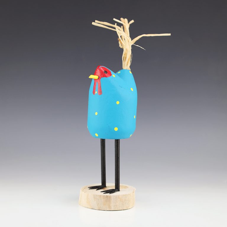 NATIVE AMERICAN NAVAJO FOLK ART CHICKEN BY EDITH & GUY JOHN | The Crow ...