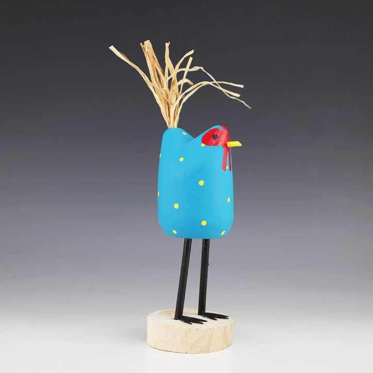 NATIVE AMERICAN NAVAJO FOLK ART CHICKEN BY EDITH & GUY JOHN | The Crow ...