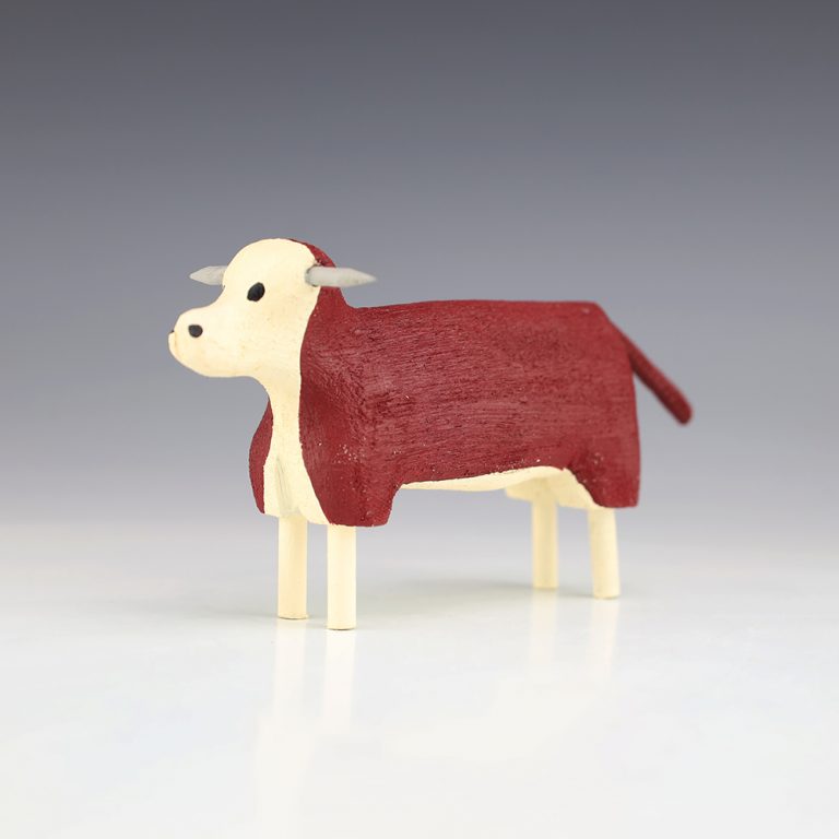 NATIVE AMERICAN NAVAJO FOLK ART COW BY CHANDLER BEGAYE | The Crow and ...
