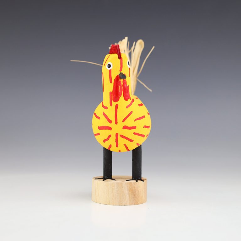 NATIVE AMERICAN NAVAJO FOLK ART CHICKEN BY LES HERBERT | The Crow and ...