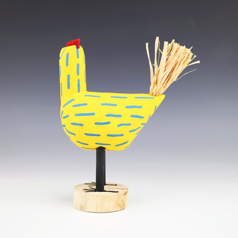NATIVE AMERICAN NAVAJO FOLK ART CHICKEN BY LES HERBERT | The Crow and ...