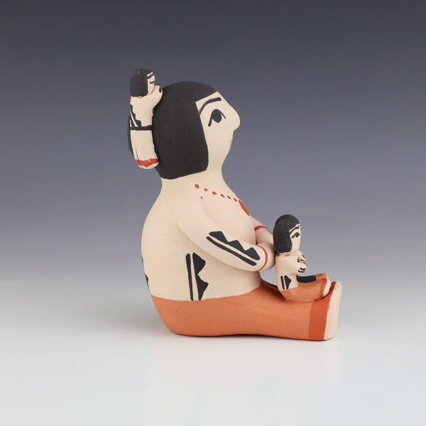 NATIVE AMERICAN KEWA POTTERY STORYTELLER BY ANGEL & RALPH BAILON | The ...