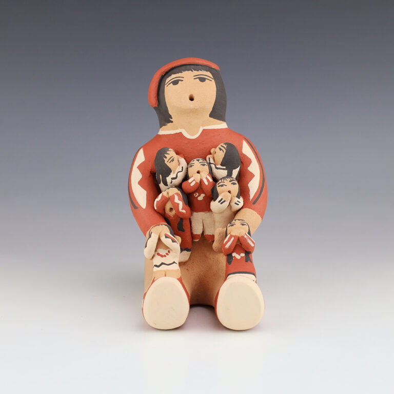 JEMEZ POTTERY STORYTELLER BY ANGIE LORETTO | The Crow and The Cactus