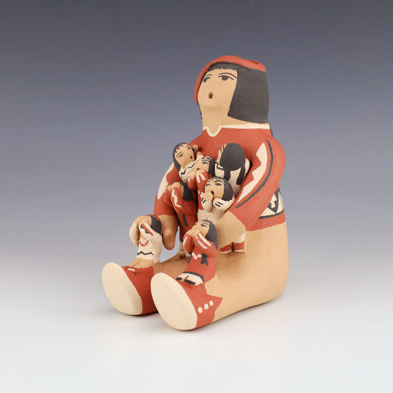 JEMEZ POTTERY STORYTELLER BY ANGIE LORETTO | The Crow and The Cactus