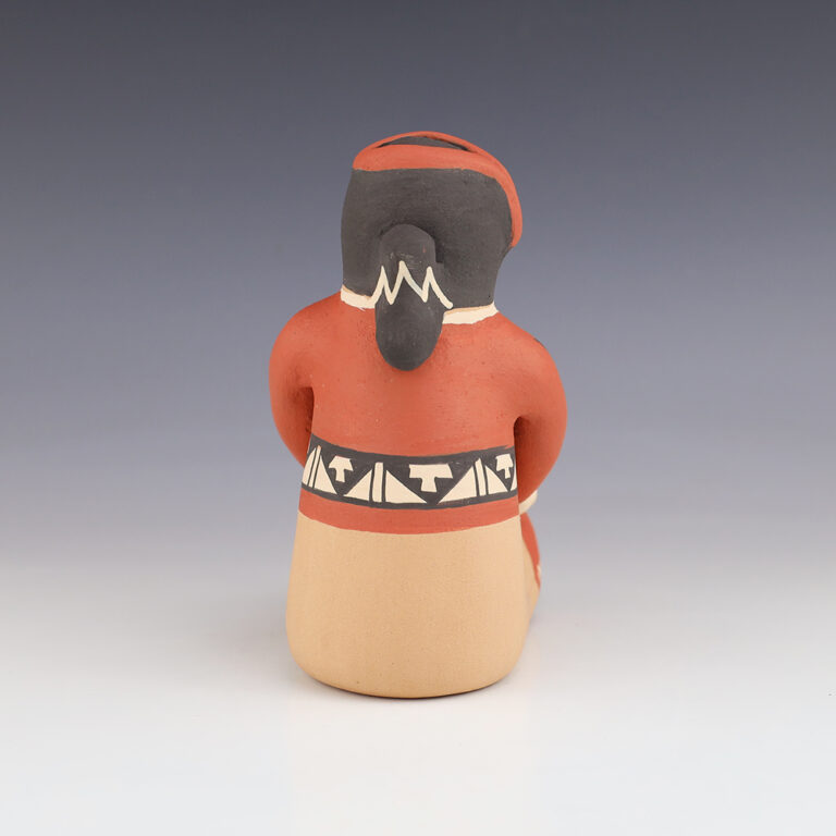 JEMEZ POTTERY STORYTELLER BY ANGIE LORETTO | The Crow and The Cactus