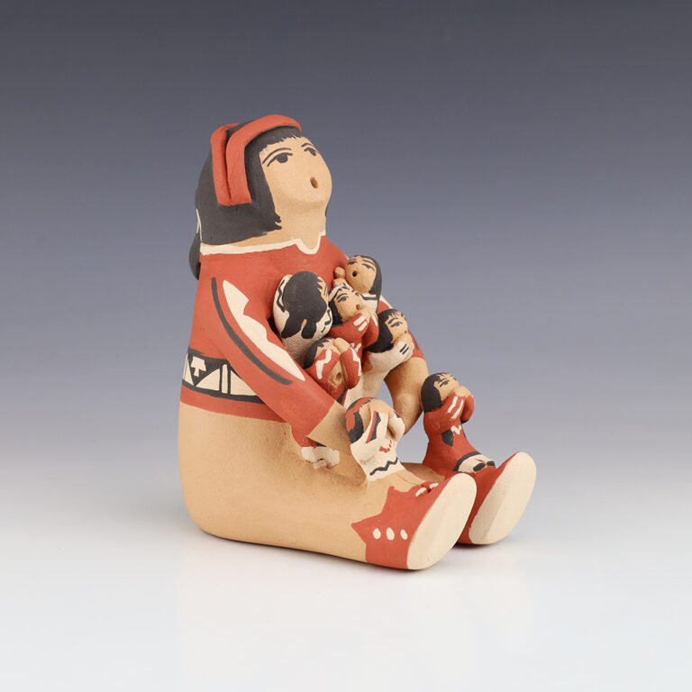 JEMEZ POTTERY STORYTELLER BY ANGIE LORETTO | The Crow and The Cactus