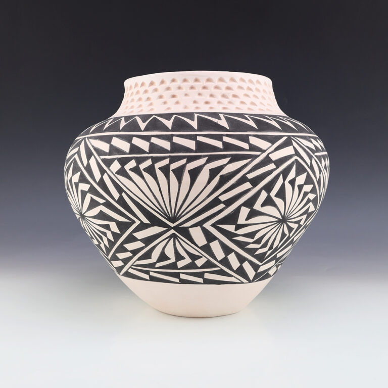 ACOMA POTTERY OLLA BY BEVERLY GARCIA | The Crow and The Cactus