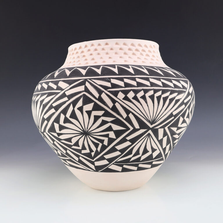 ACOMA POTTERY OLLA BY BEVERLY GARCIA | The Crow and The Cactus