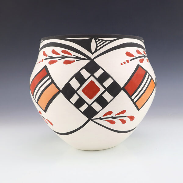 OLLA BY DAVID ANTONIO ACOMA POTTERY | The Crow and The Cactus
