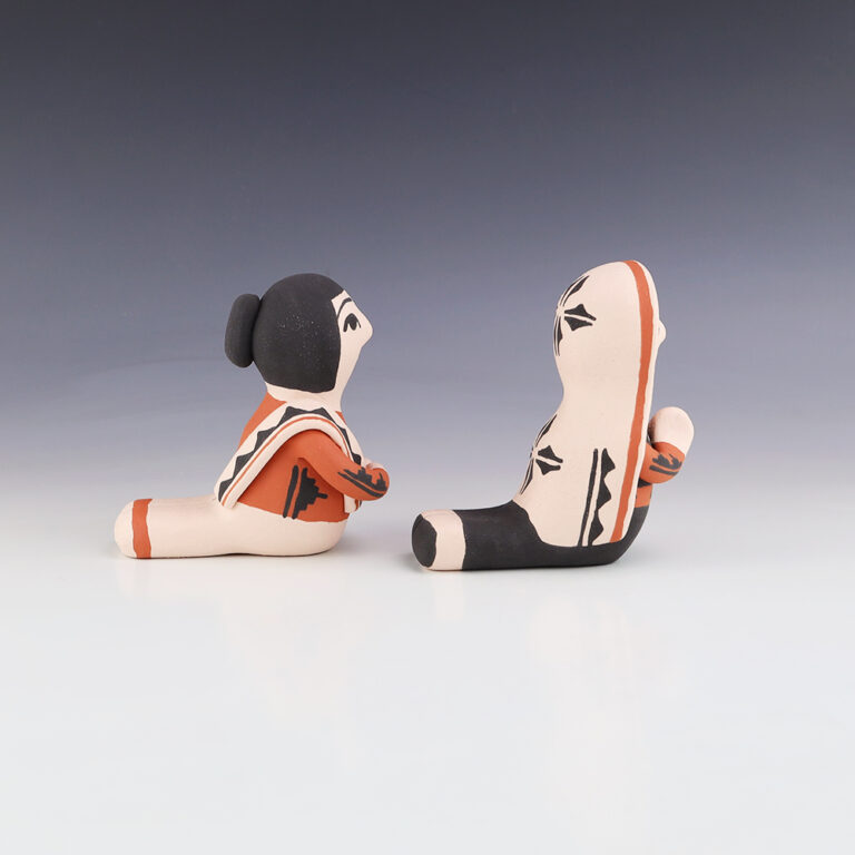 KEWA SANTO DOMINGO POTTERY NATIVITY BY ANGEL & RALPH BAILON | The Crow ...