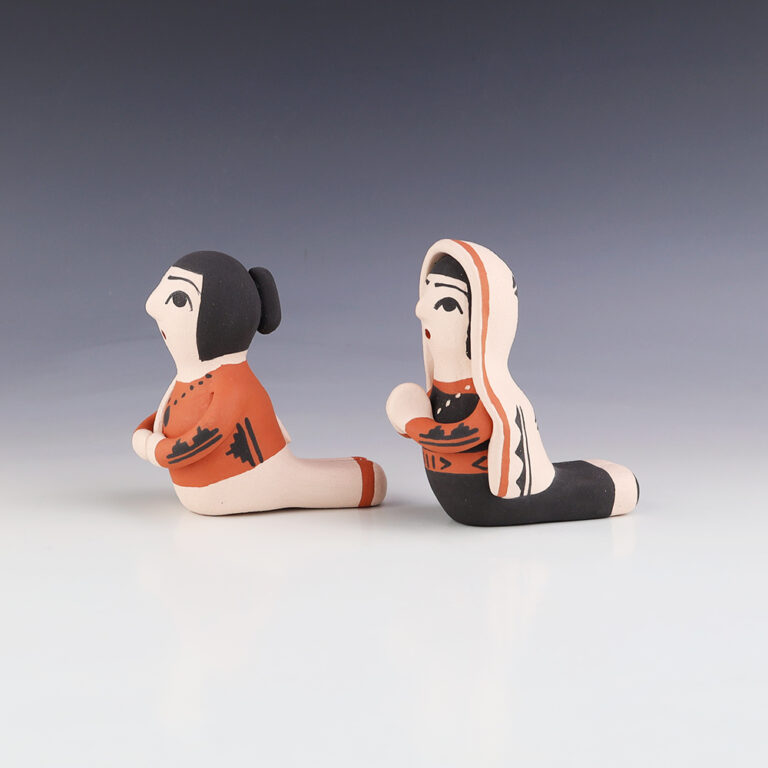 KEWA SANTO DOMINGO POTTERY NATIVITY BY ANGEL & RALPH BAILON | The Crow ...