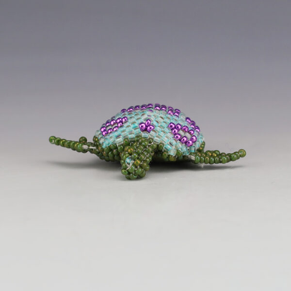 NATIVE AMERICAN ZUNI BEADED SEA TURTLE BY FARLAN QUETAWKI | The Crow ...
