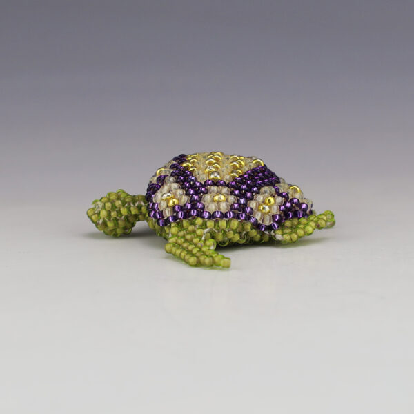NATIVE AMERICAN ZUNI BEADED SEA TURTLE BY FARLAN QUETAWKI | The Crow ...