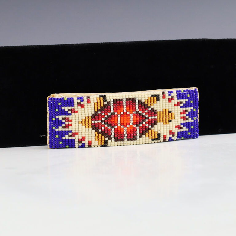 BARRETTE WITH TURTLE BY ROSITA YAZZIE NAVAJO BEADWORK | The Crow and ...