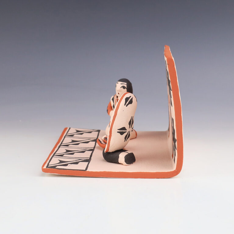 KEWA SANTO DOMINGO POTTERY NATIVITY BY ANGEL & RALPH BAILON | The Crow ...