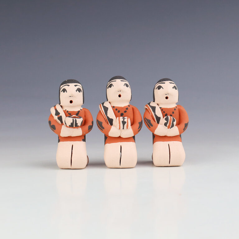 KEWA SANTO DOMINGO POTTERY NATIVITY BY ANGEL & RALPH BAILON | The Crow ...