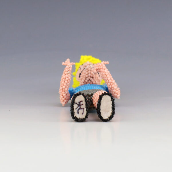 NATIVE AMERICAN ZUNI BEADED BEAVIS BY FARLAN QUETAWKI | The Crow and ...