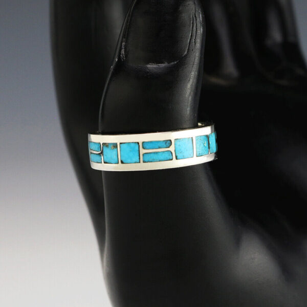ZUNI TURQUOISE RING BY NANCY & SHELDON WESTIKA | The Crow and The Cactus