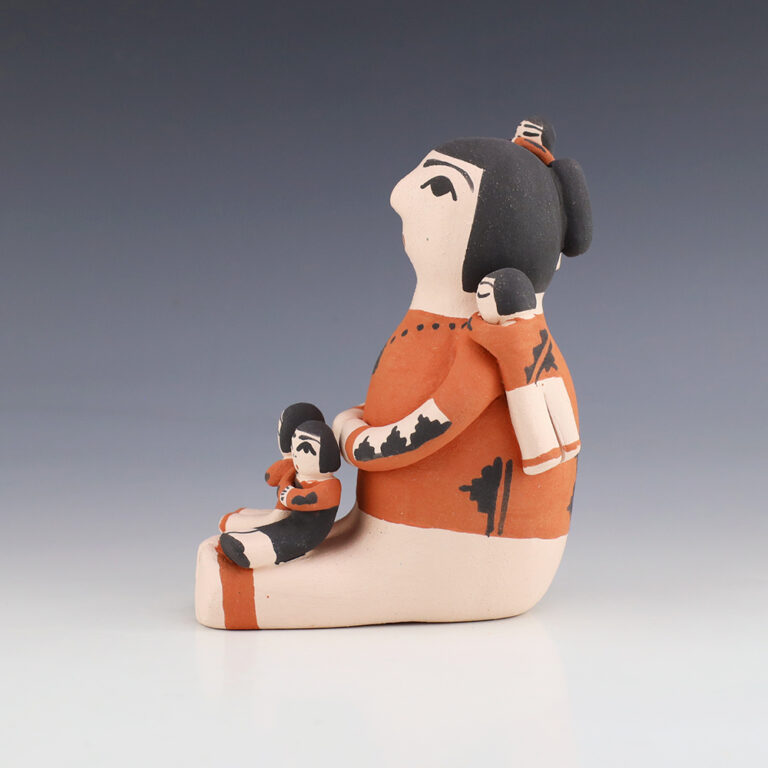 SANTO DOMINGO KEWA POTTERY STORYTELLER BY ANGEL & RALPH BAILON | The ...