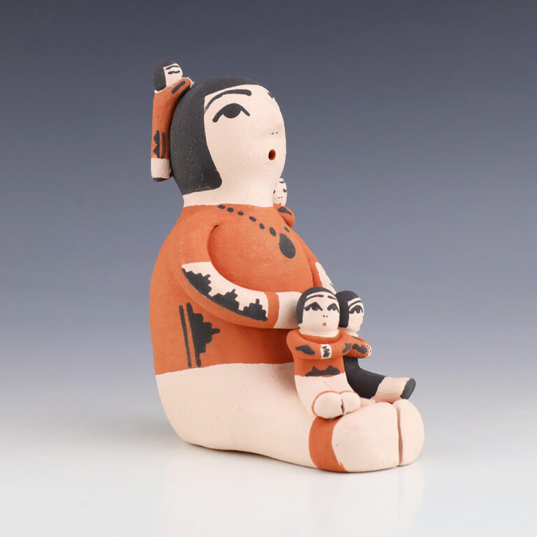 SANTO DOMINGO KEWA POTTERY STORYTELLER BY ANGEL & RALPH BAILON | The ...