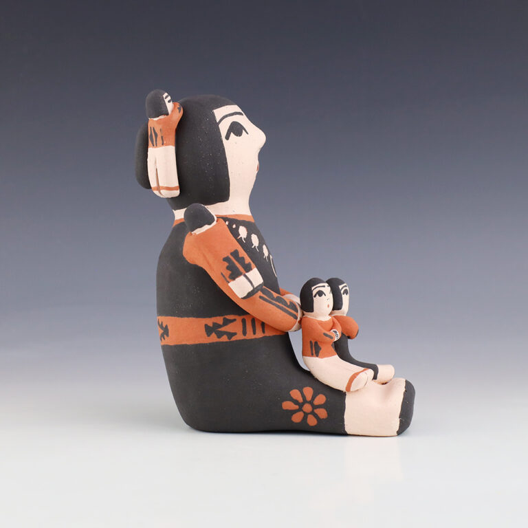 KEWA POTTERY STORYTELLER BY ANGEL & RALPH BAILON | The Crow and The Cactus