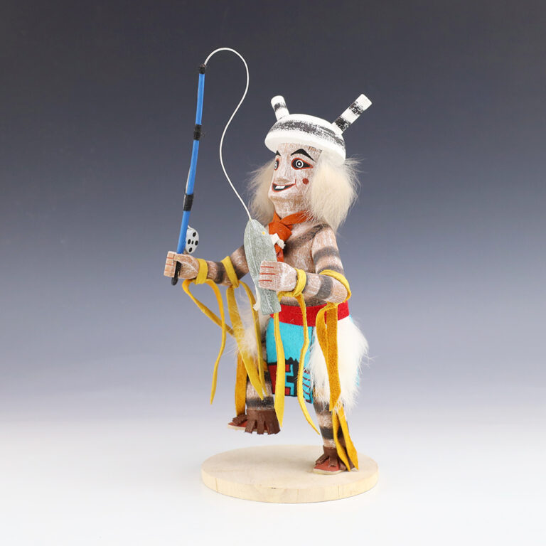 NATIVE AMERICAN NAVAJO CLOWN KACHINA BY DORADEEN FRANK | The Crow and ...
