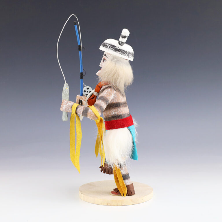 NATIVE AMERICAN NAVAJO CLOWN KACHINA BY DORADEEN FRANK | The Crow and ...