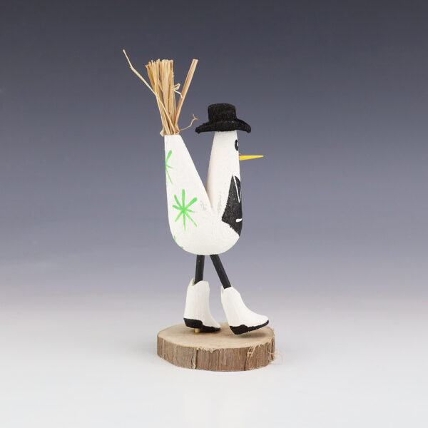 NATIVE AMERICAN NAVAJO FOLK ART COWBOY CHICKEN BY CHANDLER BEGAYE | The ...