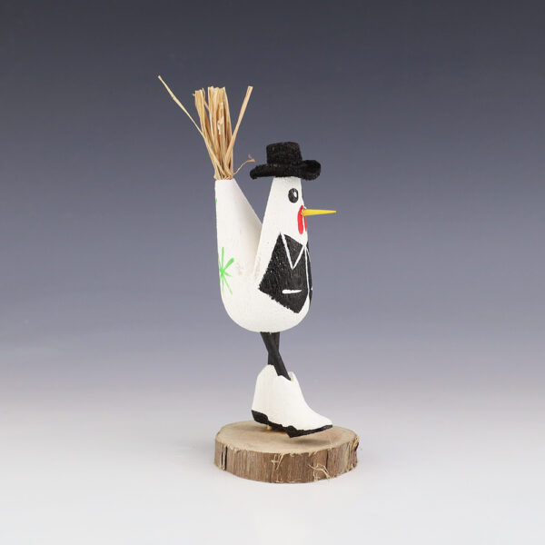 NATIVE AMERICAN NAVAJO FOLK ART COWBOY CHICKEN BY CHANDLER BEGAYE | The ...