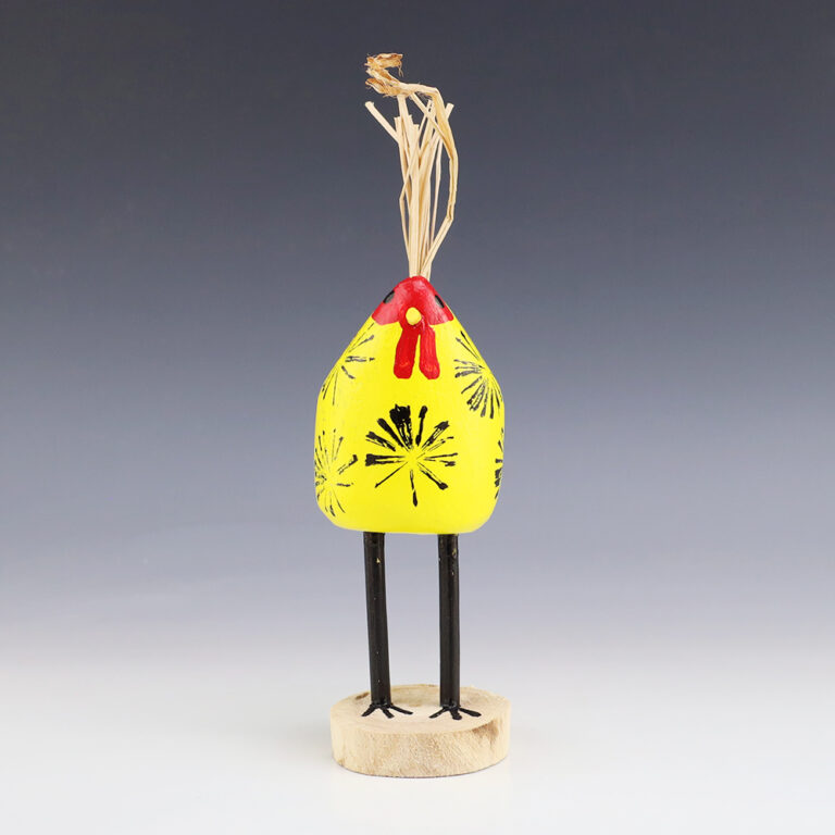 NATIVE AMERICAN NAVAJO FOLK ART CHICKEN BY EDITH & GUY JOHN | The Crow ...