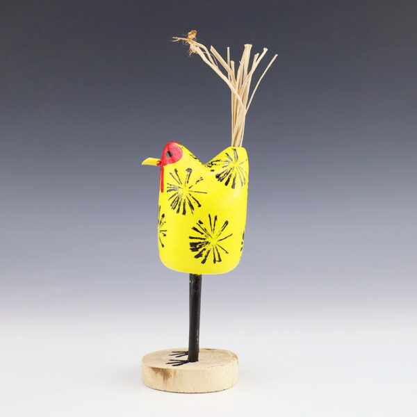 NATIVE AMERICAN NAVAJO FOLK ART CHICKEN BY EDITH & GUY JOHN | The Crow ...