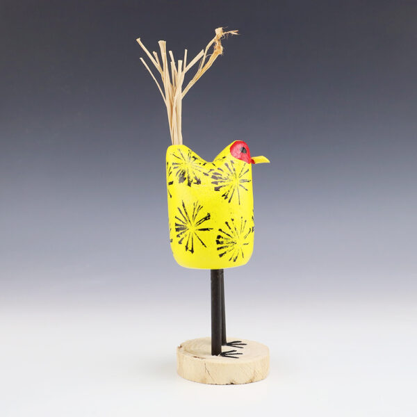 NATIVE AMERICAN NAVAJO FOLK ART CHICKEN BY EDITH & GUY JOHN | The Crow ...