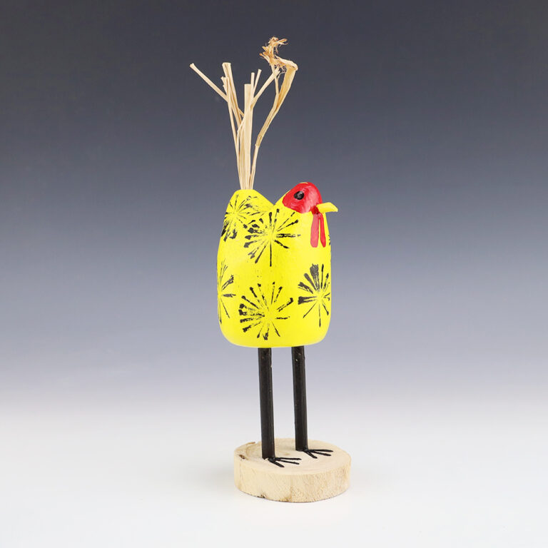 NATIVE AMERICAN NAVAJO FOLK ART CHICKEN BY EDITH & GUY JOHN | The Crow ...