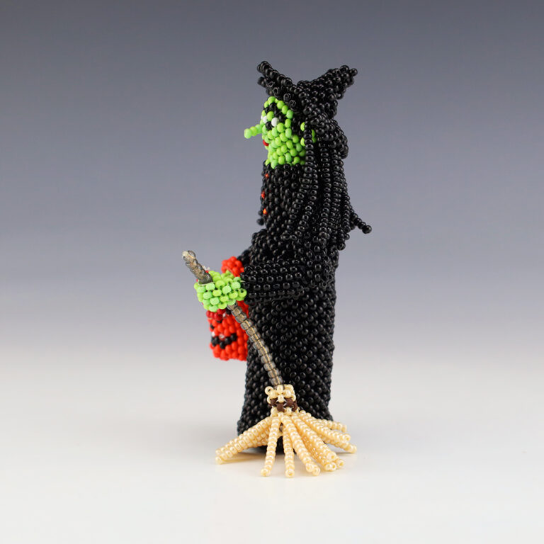 NATIVE AMERICAN ZUNI BEADED WITCH BY LORENA LAAHTY | The Crow and The ...