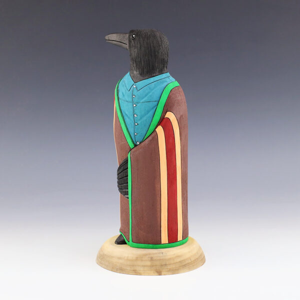 NATIVE AMERICAN NAVAJO FOLK ART CROW BY ORLEEN & RAY LANSING | The Crow ...