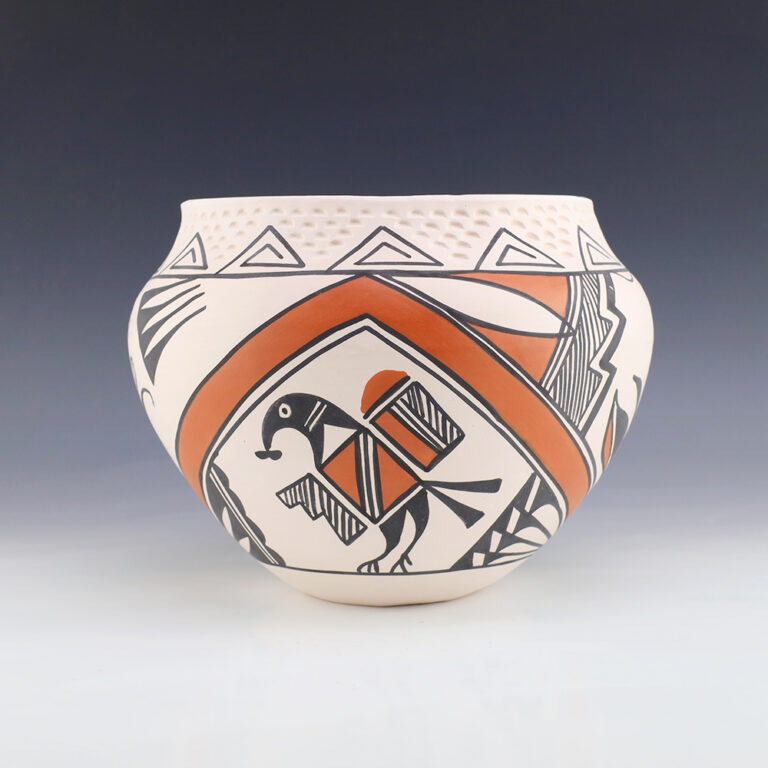 NATIVE AMERICAN ACOMA POTTERY OLLA BY BEVERLY GARCIA | The Crow and The ...