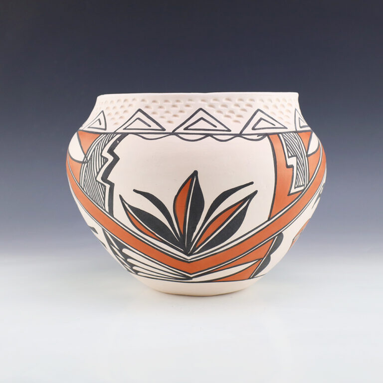 NATIVE AMERICAN ACOMA POTTERY OLLA BY BEVERLY GARCIA | The Crow and The ...