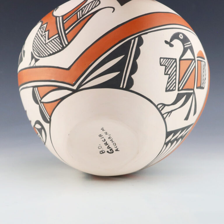 NATIVE AMERICAN ACOMA POTTERY OLLA BY BEVERLY GARCIA | The Crow and The ...