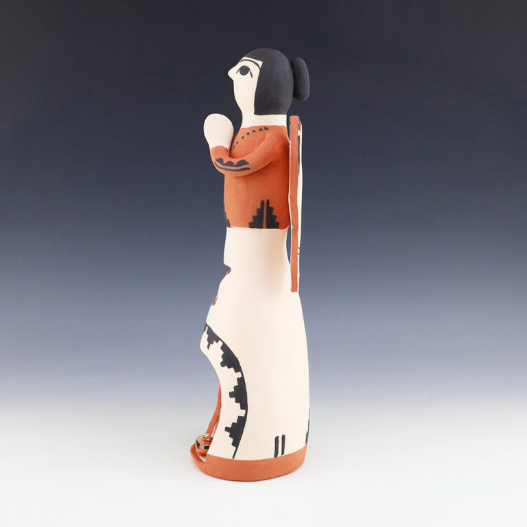 NATIVE AMERICAN KEWA POTTERY ANGEL & NATIVITY BY ANGEL & RALPH BAILON ...