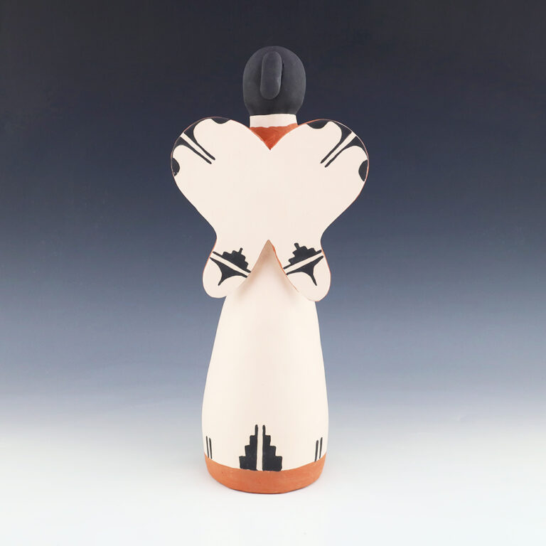 NATIVE AMERICAN KEWA POTTERY ANGEL & NATIVITY BY ANGEL & RALPH BAILON ...