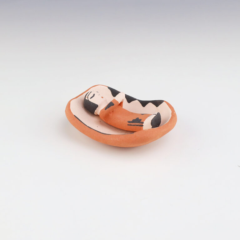 NATIVE AMERICAN KEWA SANTO DOMINGO POTTERY NATIVITY BY ANGEL & RALPH ...